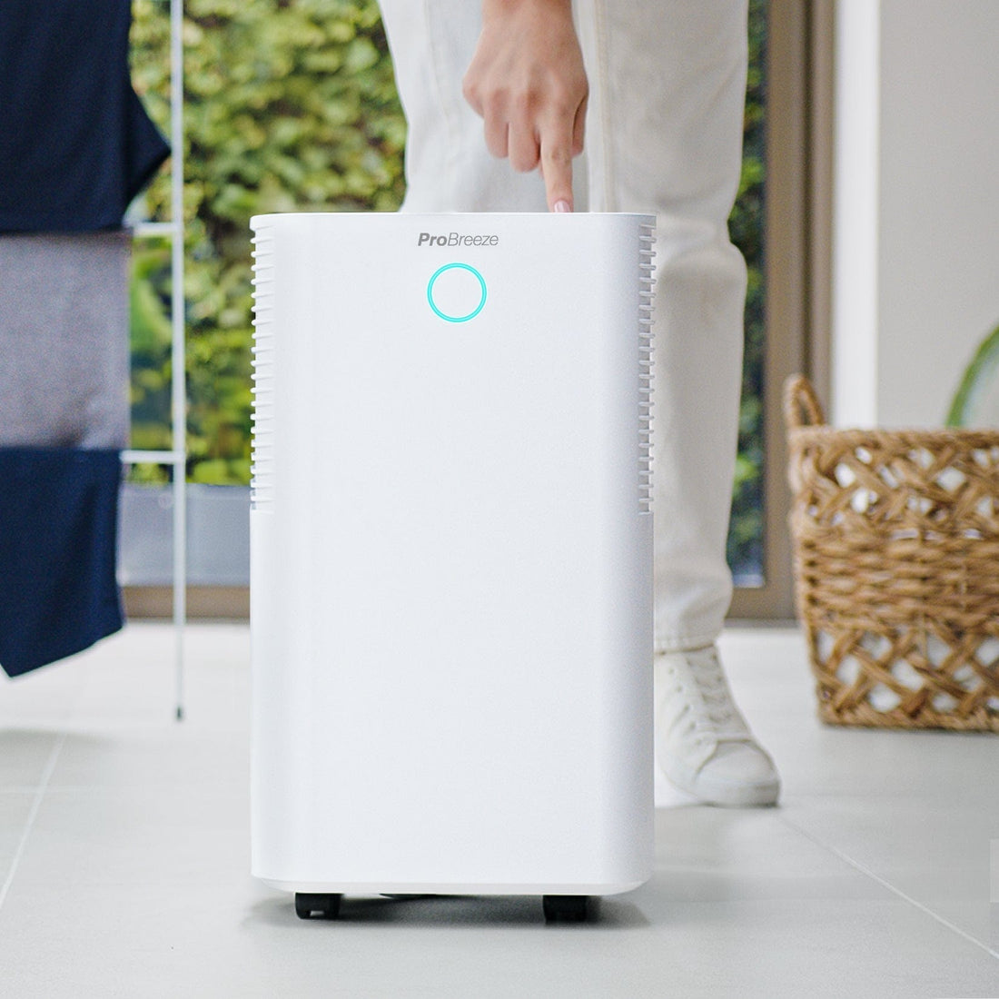 OmniDry 12L Quiet Dehumidifier with Max Extraction and Smart App ...