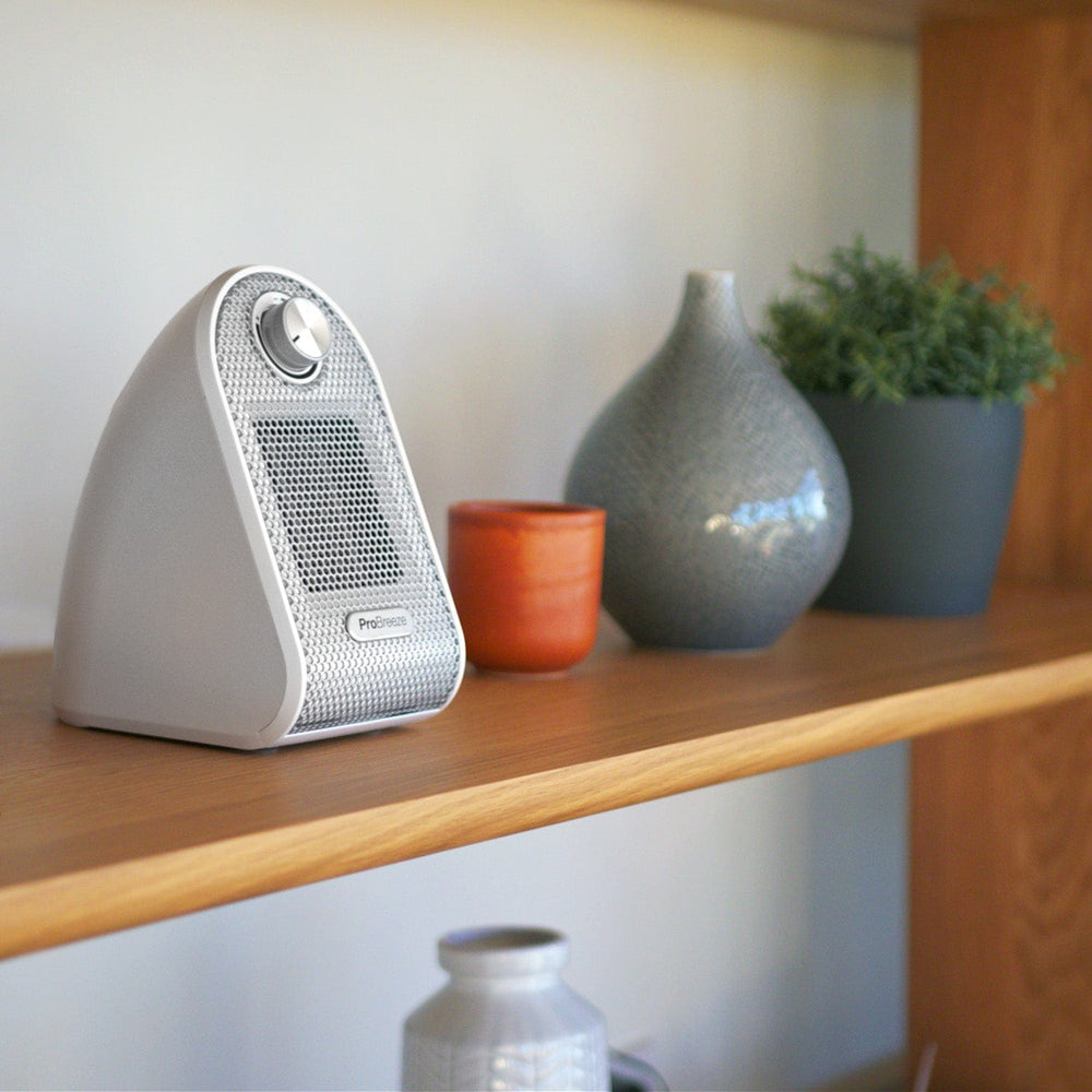 500W Mini Personal Ceramic Fan Heater | Free Delivery | Pro Breeze